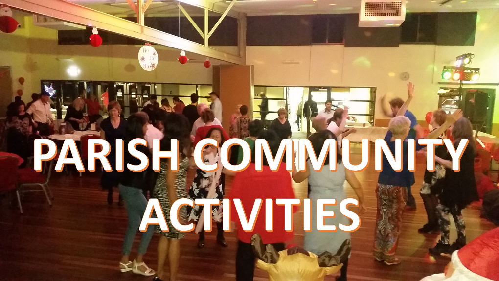 BUILDING COMMUNITY – Our Lady of Mount Carmel Parish Sunbury